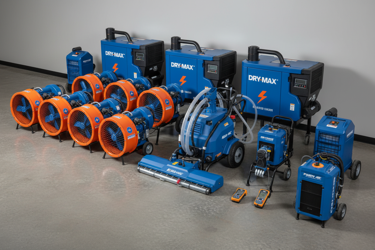 Water Damage & Flood Restoration Equipment – Thorair