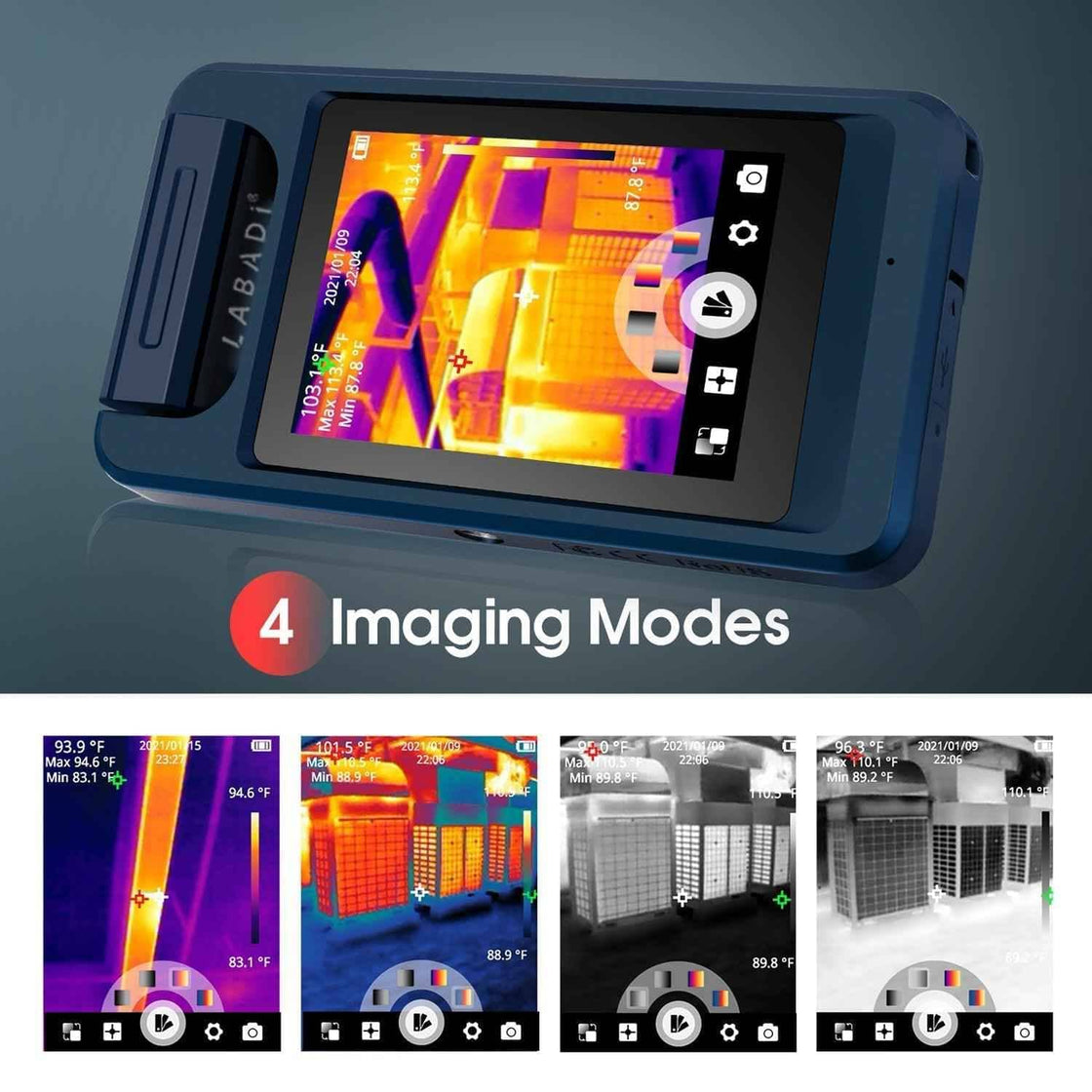 Rotating Lens Thermal Camera - L200 for Versatile Imaging | Thorair